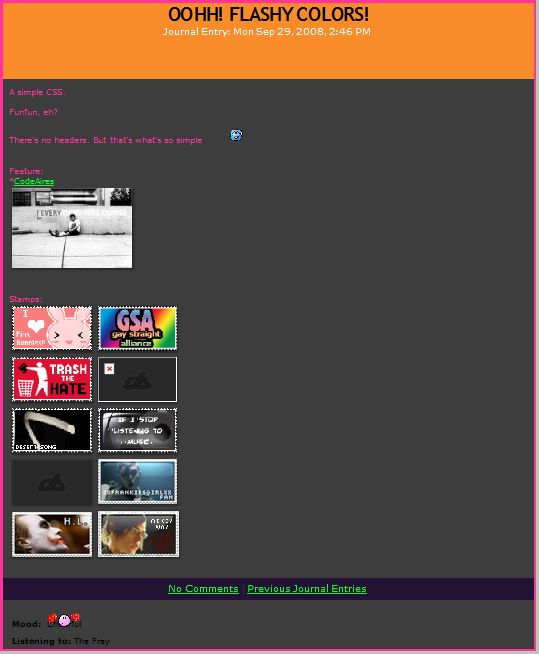 Flash CSS by myxchemicalxkiss on DeviantArt