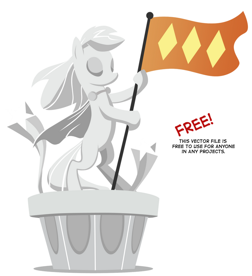MLP Vector Statue 01 by Mr-Spider-The-Bug on DeviantArt