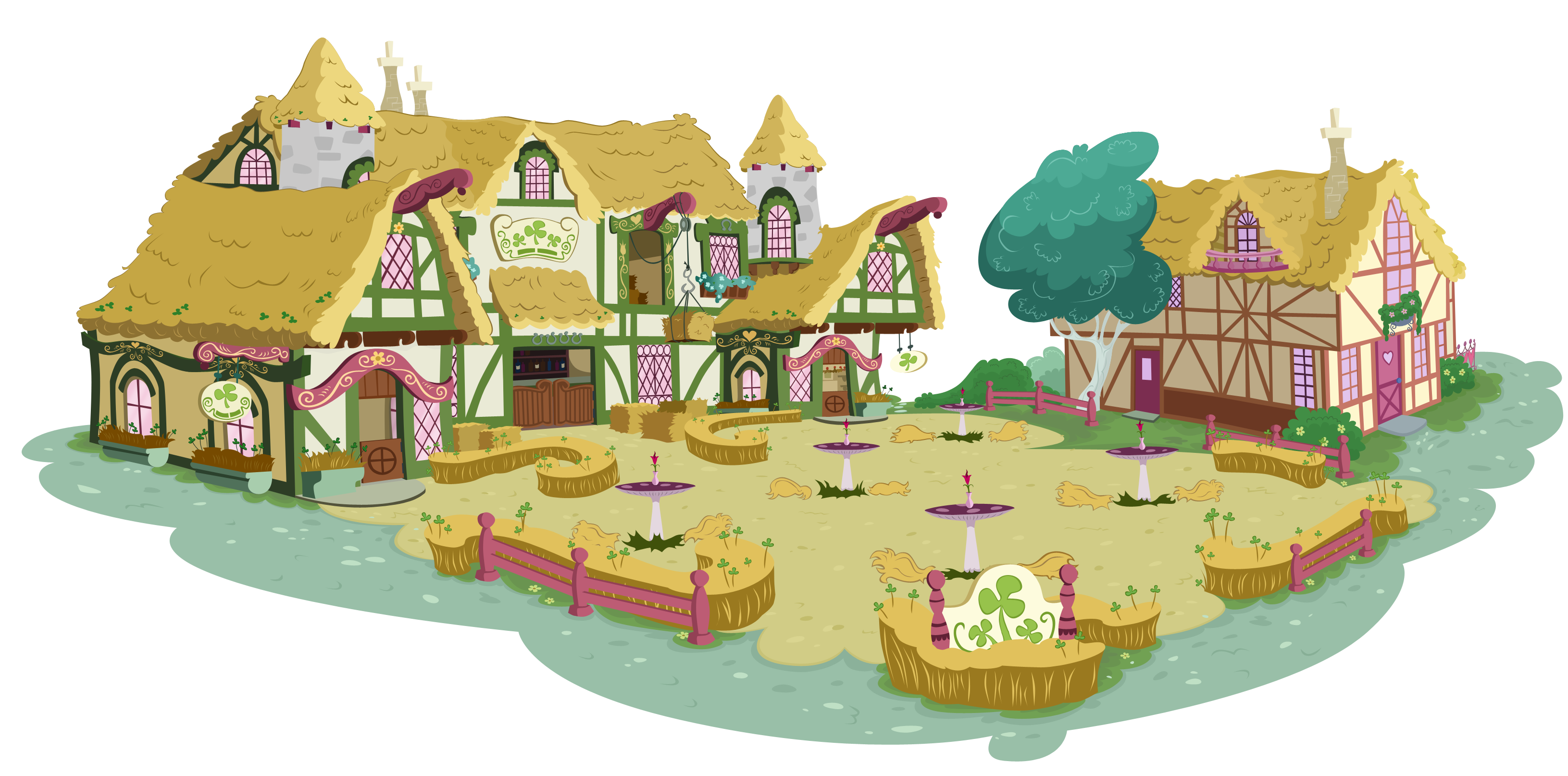 MLP background The Sweet clover snack-bar FULL siz by Mr-Spider-The-Bug ...