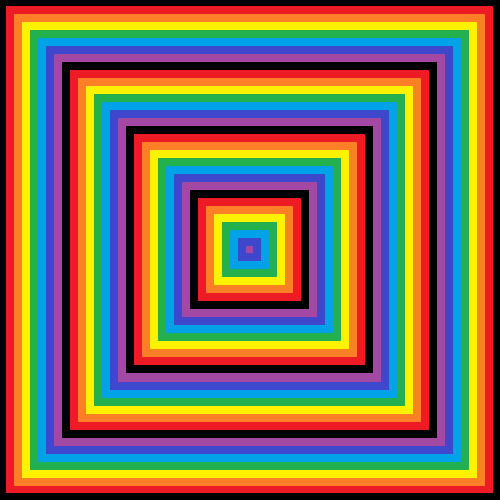 Rainbow Square by StellaLunaForever on DeviantArt