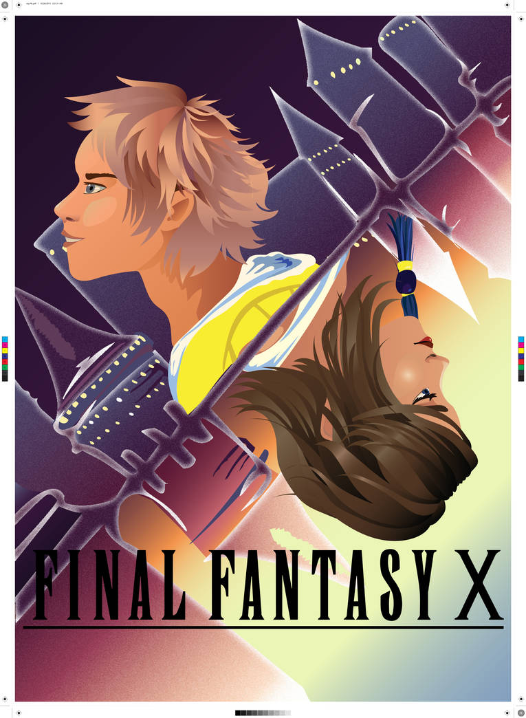 ffx poster wip by Iactha on DeviantArt