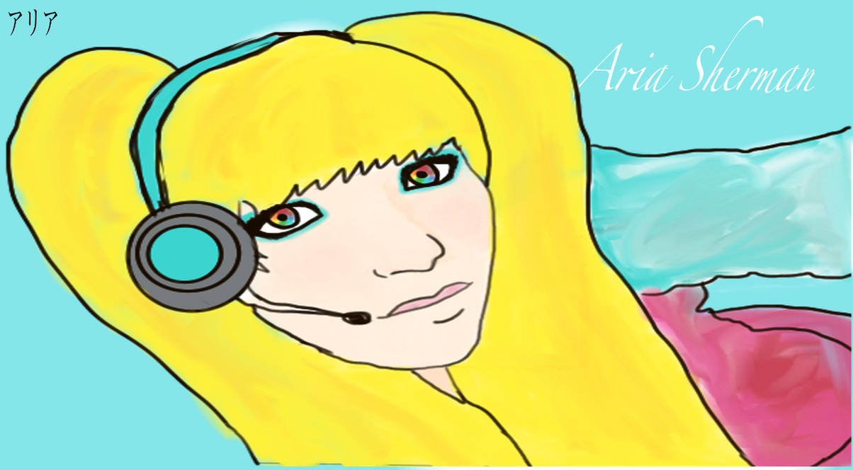 Aria Sherman- Self portrait!!! by AriaSherman on DeviantArt