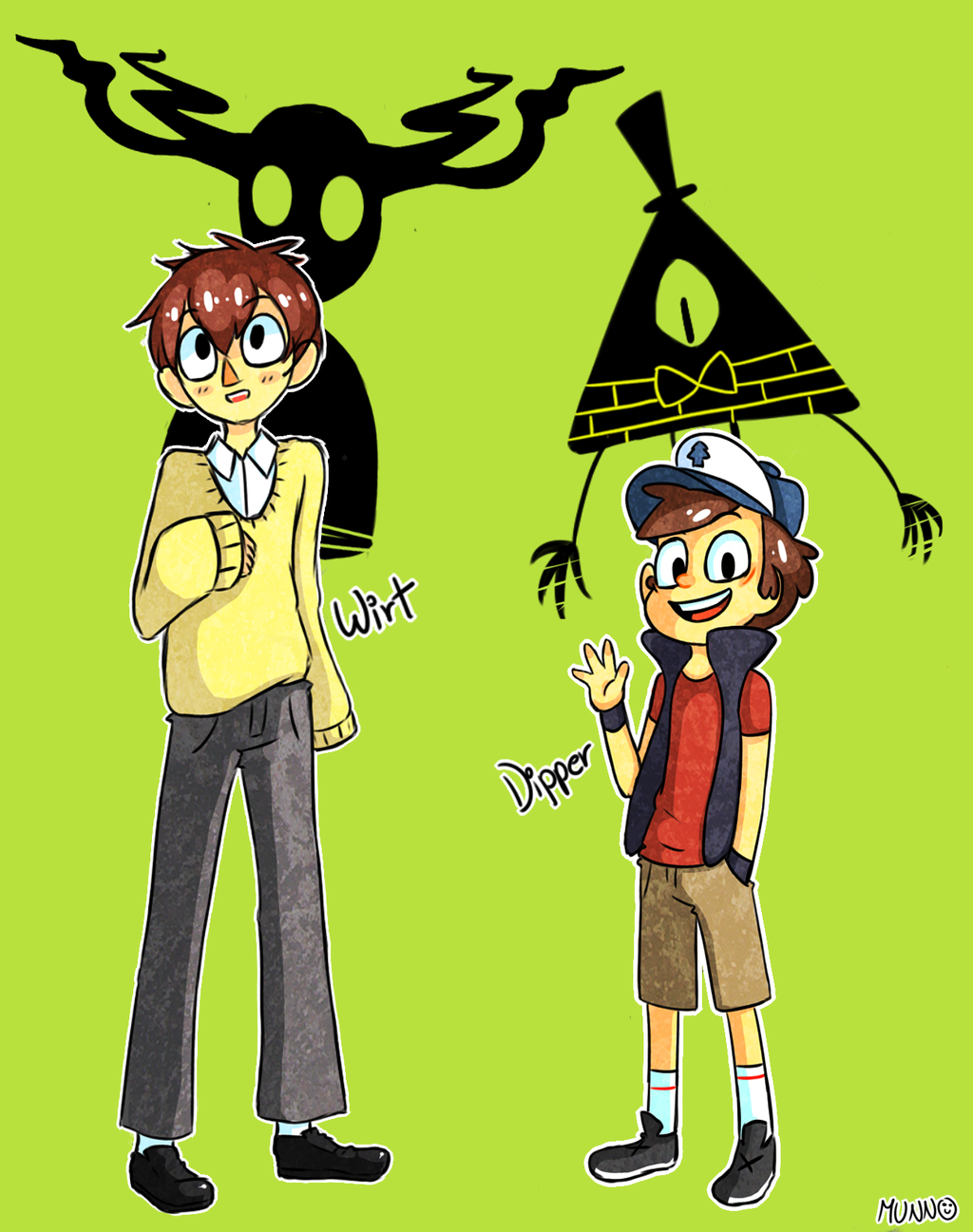 Wirt x Reader x Dipper - Small Talk by TheNightShades on DeviantArt