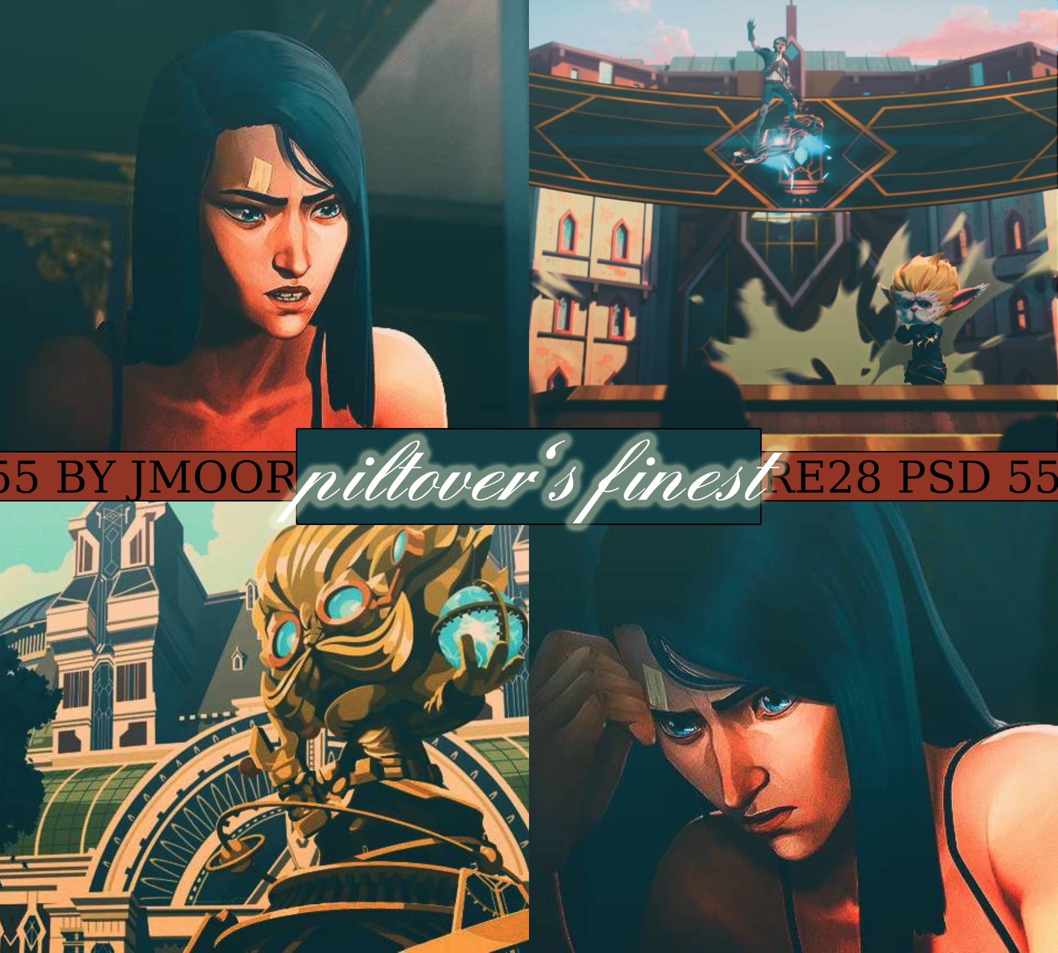 PSD 55 - Piltover's Finest by jmoore28 by jmoore28 on DeviantArt