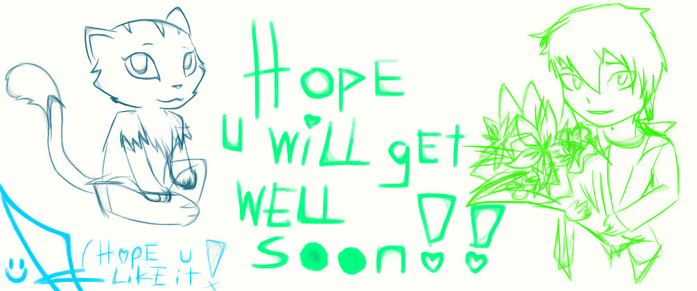 Get well soon!! :3 by WhiteOutMind on DeviantArt