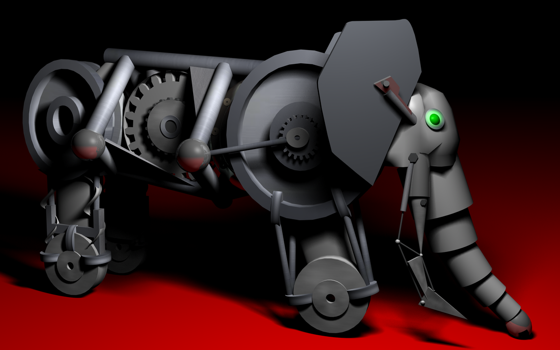 Elephant Robot by SagwaX89 on DeviantArt