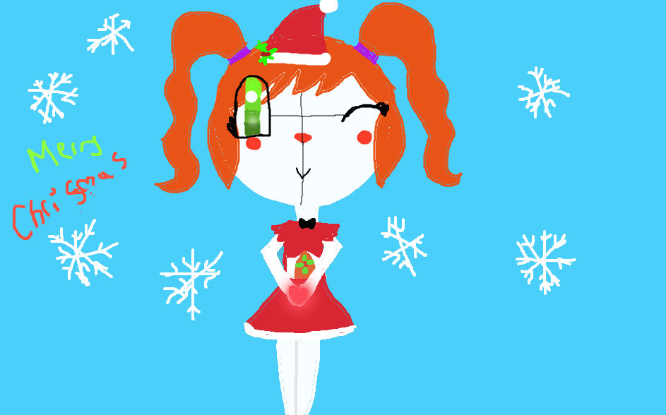 Circus Baby wish you a merry christmas! by CircusBaby19832016 on DeviantArt