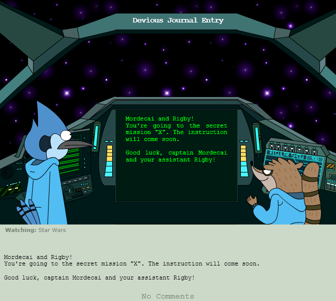 Regular Show Star Wars