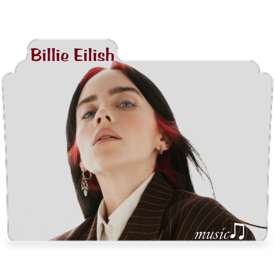 Billie Eilish Folder icons by Eslam249 on DeviantArt