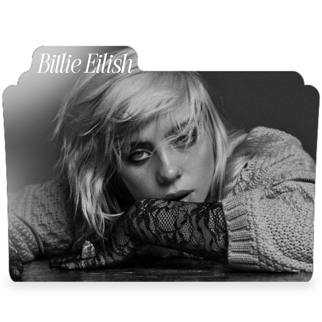 Billie Eilish Folder icons by Eslam249 on DeviantArt
