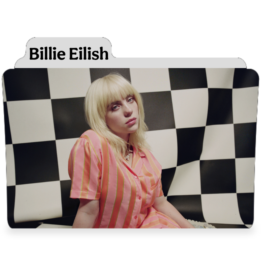Billie Eilish Folder icons by Eslam249 on DeviantArt