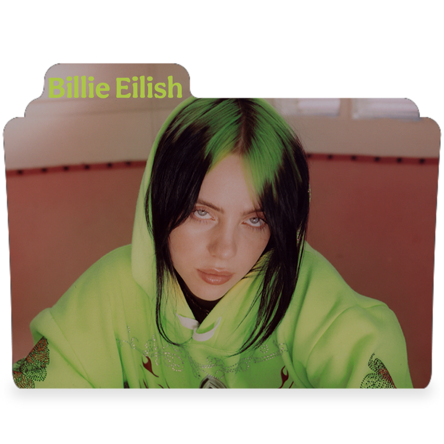 Billie Eilish Folder icons by Eslam249 on DeviantArt
