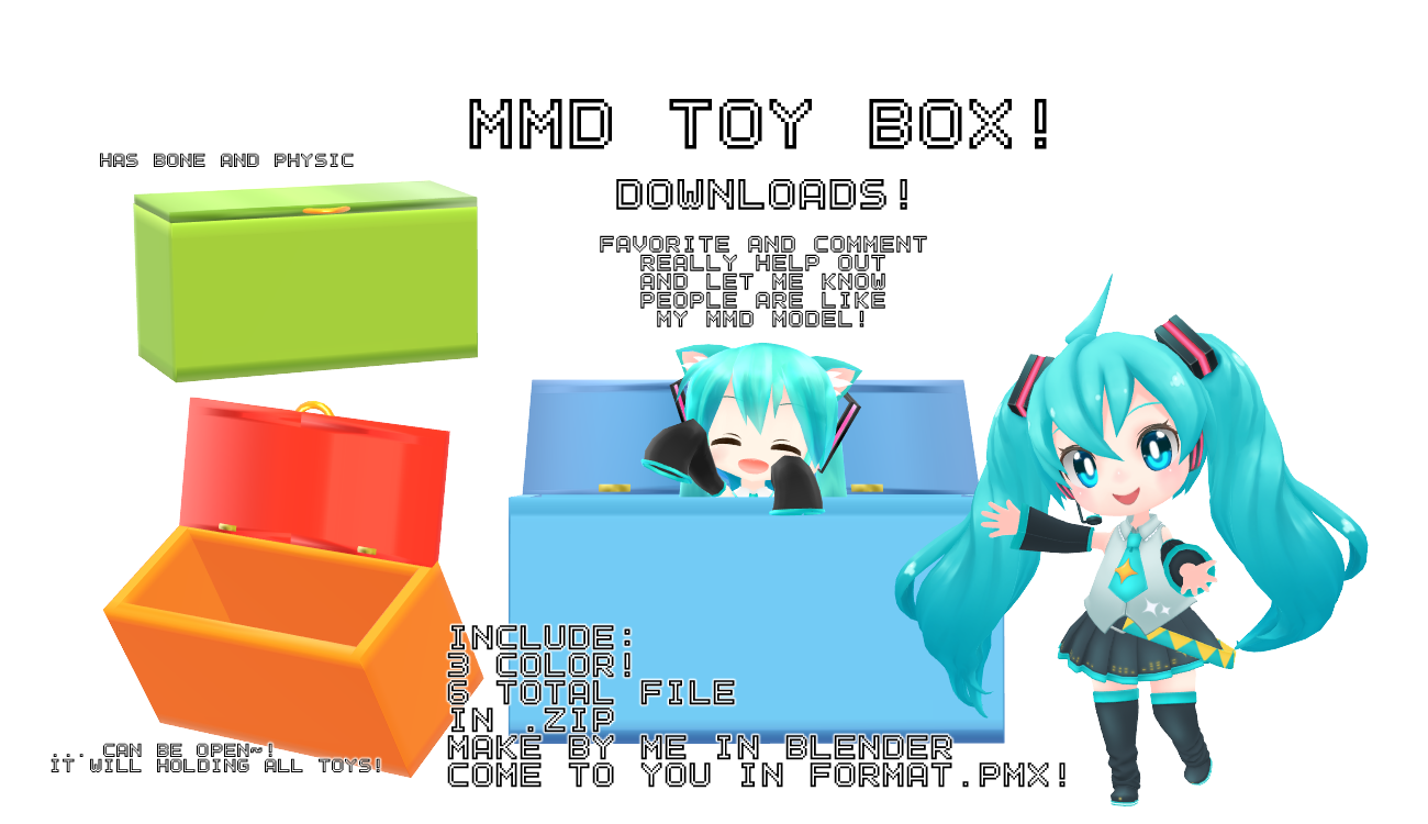 [mmd DL] toy box! [UPDATED! fixed a mistake!] by kawaii-noodle-boy on ...