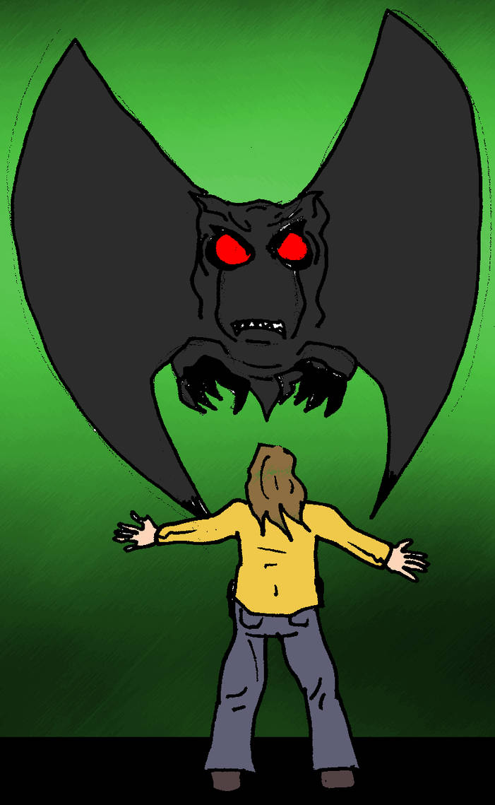Mothman by Flying-Tiger-Comics on DeviantArt