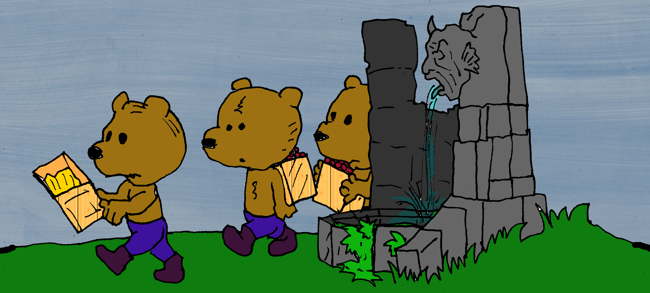 3 Bears by Flying-Tiger-Comics on DeviantArt