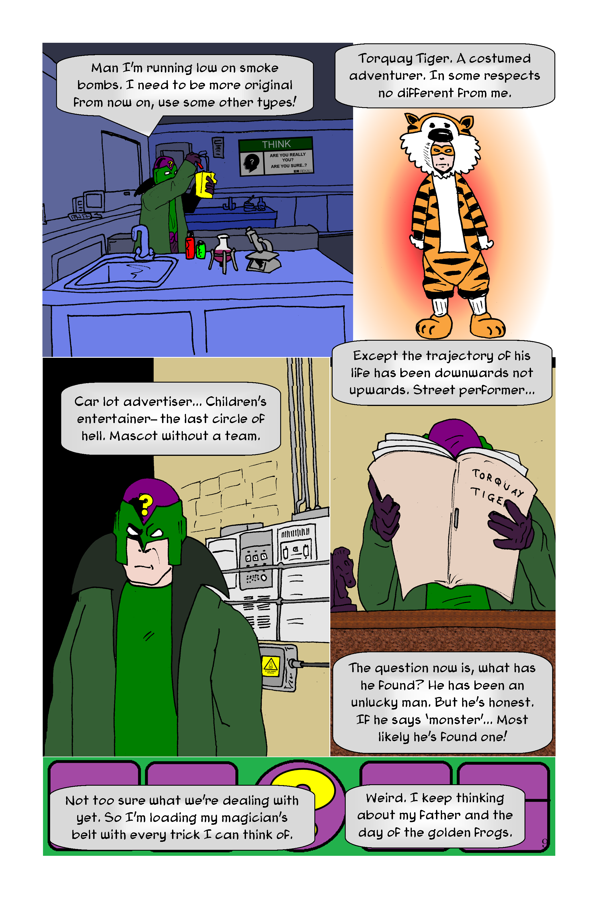 Conundrum Issue 1 Page 9 by Flying-Tiger-Comics on DeviantArt