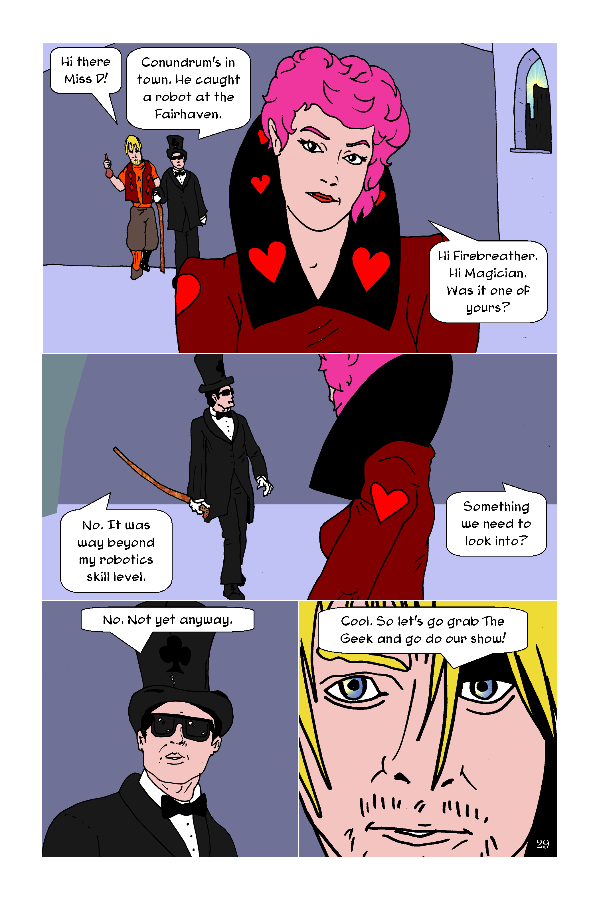 Conundrum Issue 1 Page 29 by Flying-Tiger-Comics on DeviantArt