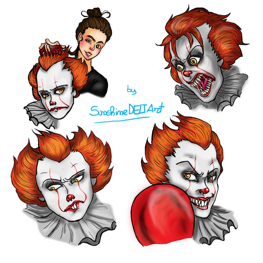 it pennywise - just Penny by sunshineDELTArt on DeviantArt