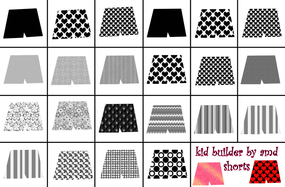 kid builder shorts by gabbyt on DeviantArt