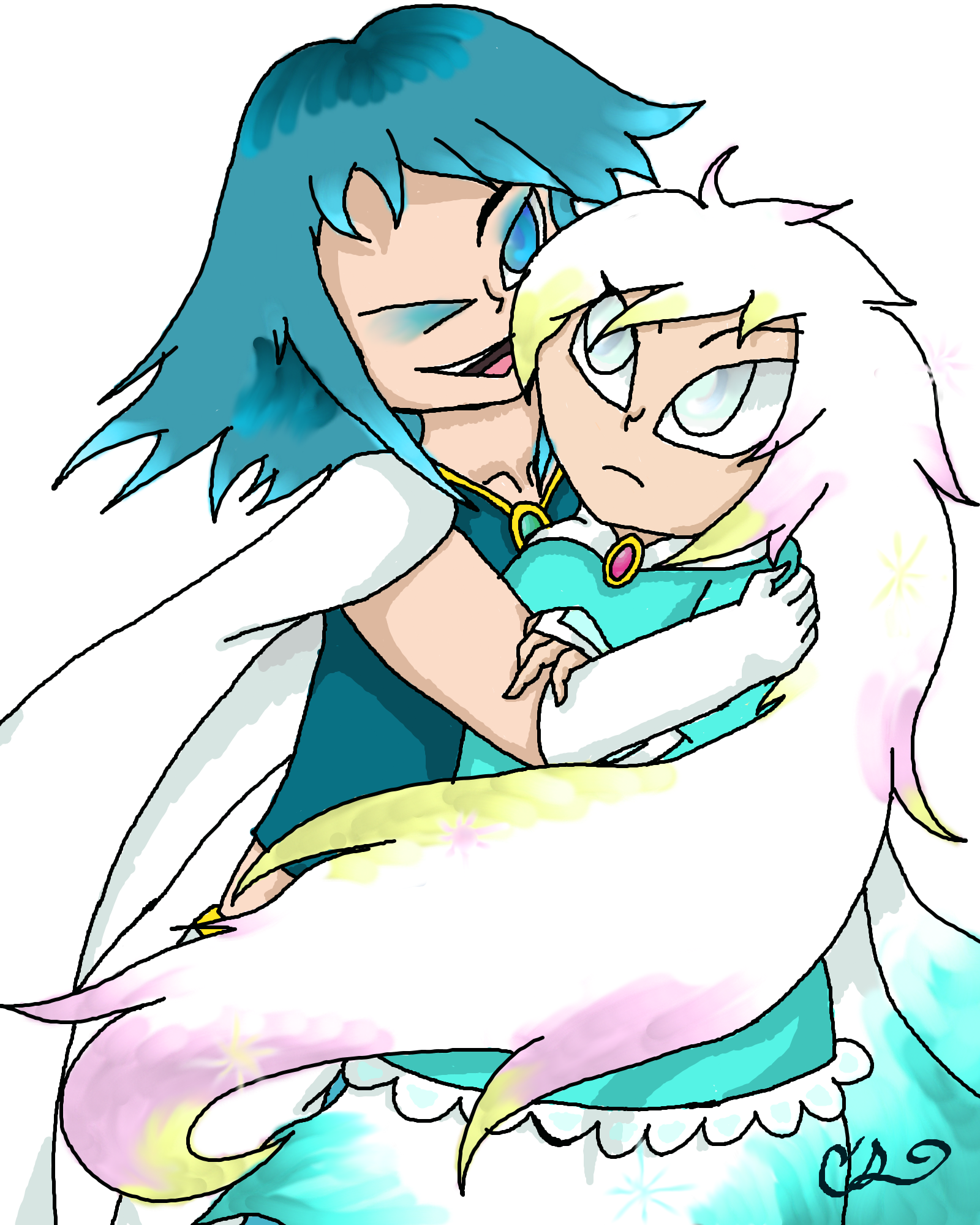 Stellar sisters by thejadephoenix1 on DeviantArt