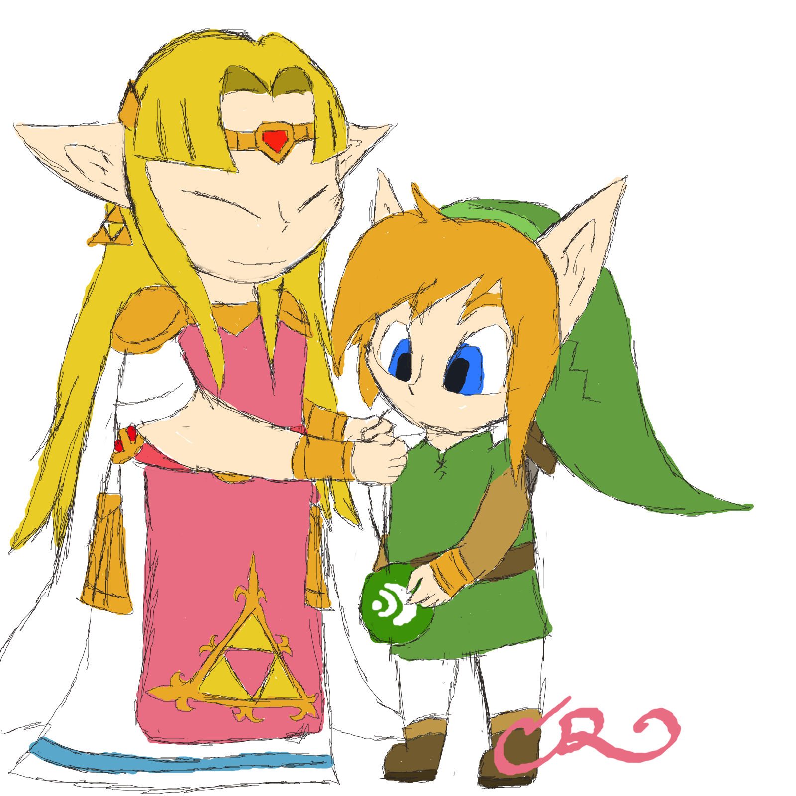 Just a little zelda sketch by thejadephoenix1 on DeviantArt