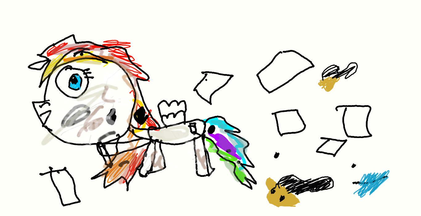 too much drawing. by Glinkling on DeviantArt