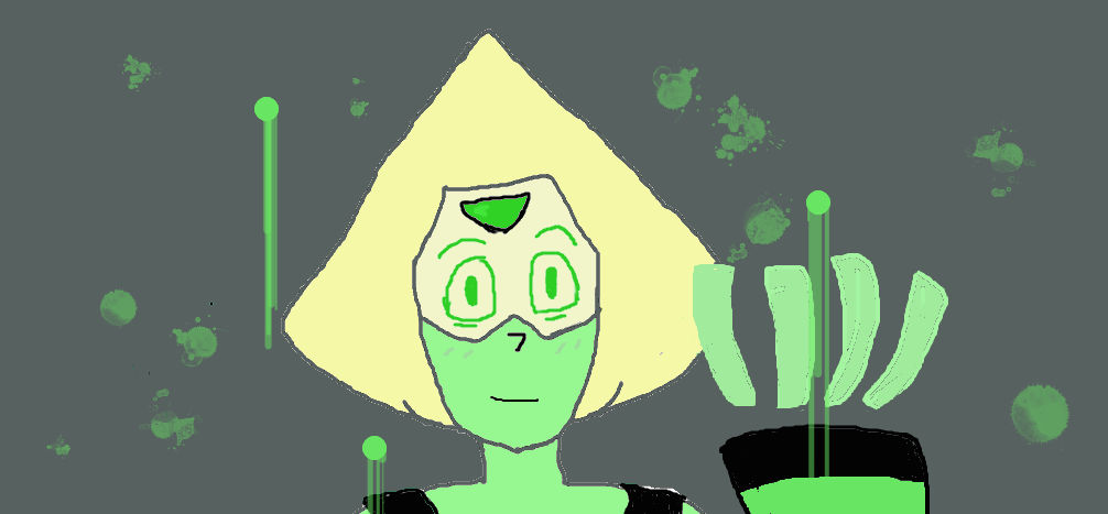 Peridot cute Smile :3 by themaintheif on DeviantArt