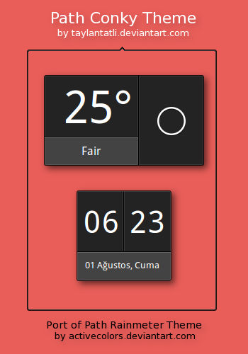 Path Conky Theme (Rainmeter Port) by TaylanTatli on DeviantArt