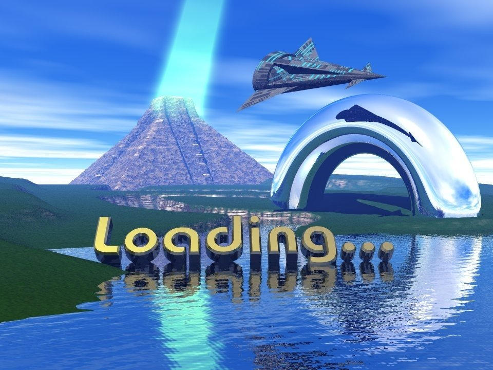3D windows 'Loading' screen by mudslinger-ning on DeviantArt