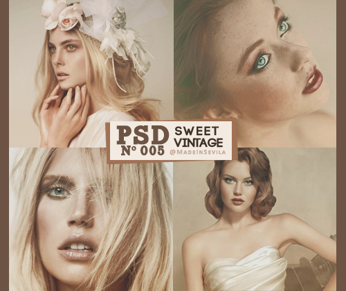 PSD 005 - Sweet Vintage by MadeInSevila on DeviantArt