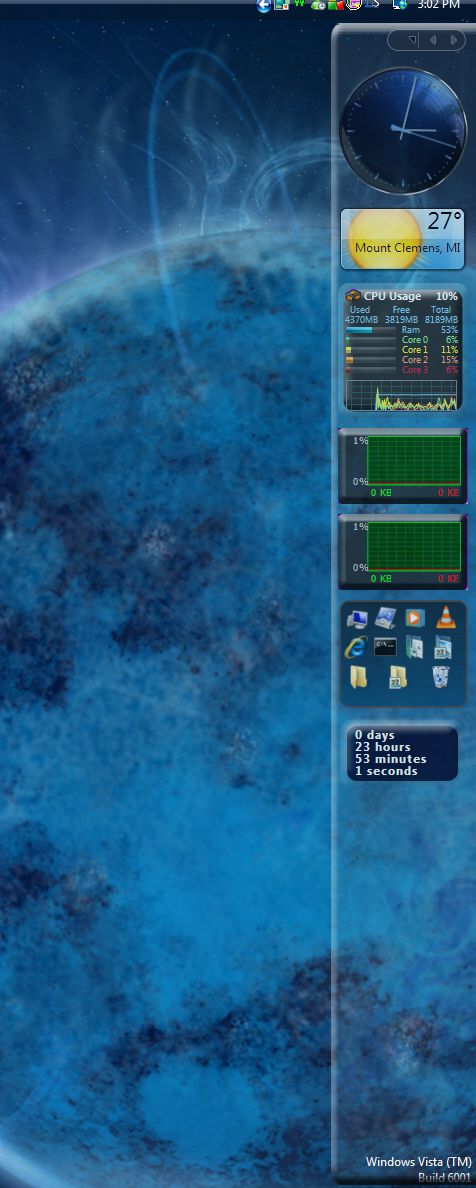 Floating glass sidebar by trm96 on DeviantArt