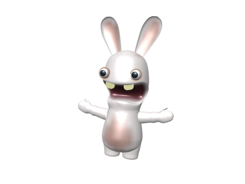 Raving Rabbids on Blender by jdmal2001 on DeviantArt