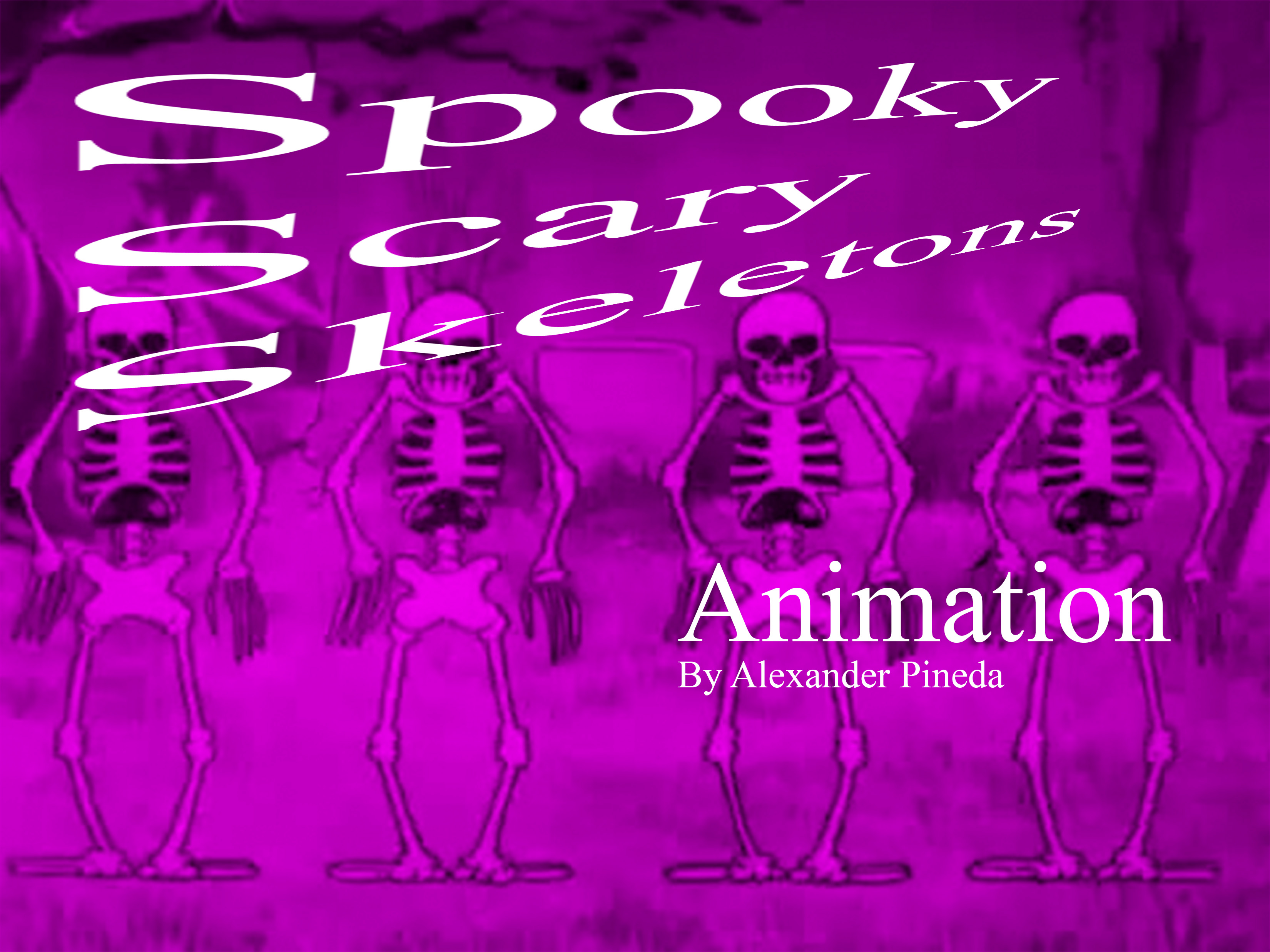 Spooky Scary Skeletons by FrostbiteWhiteKnight on DeviantArt