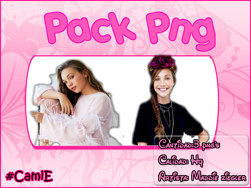 Maddie Ziegler pack png By CamiE by CamiEdicionesMZ on DeviantArt