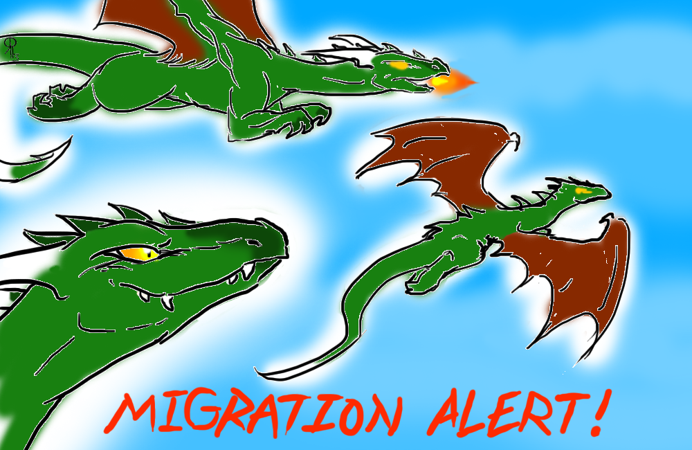Dragon Migration Header by ProudRyukin13 on DeviantArt