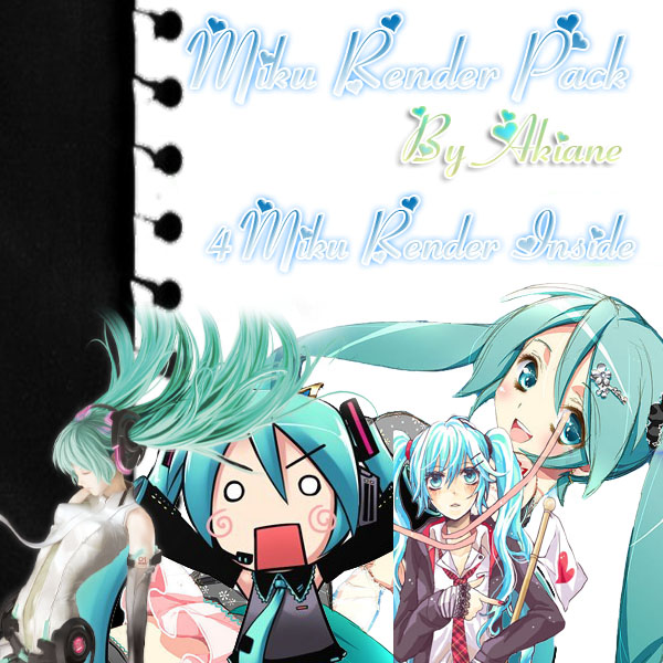 Miku Pack By-Akiane by AkianeMIkiyo on DeviantArt