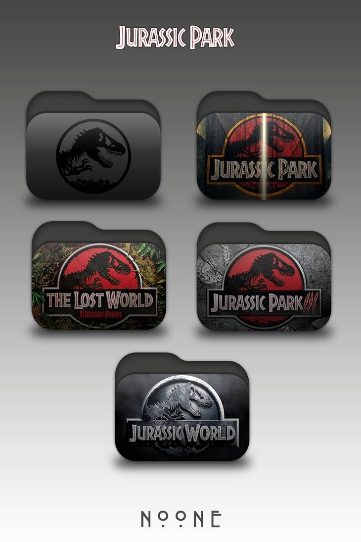 Jurassic Park ICONS by n8ne on DeviantArt