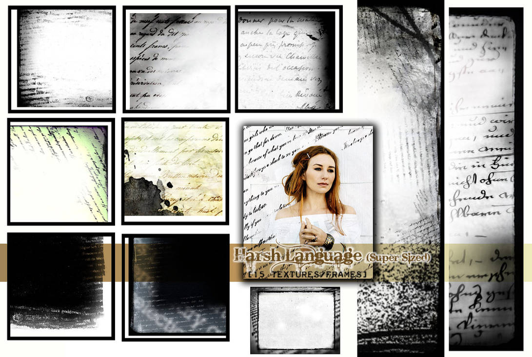 Large Grungey Text Textures by liminalstate on DeviantArt