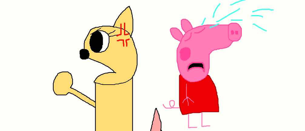 Peppa Pig crying as Fiona Fawn rants on Peppa Pig by FunnyFox2009 on ...