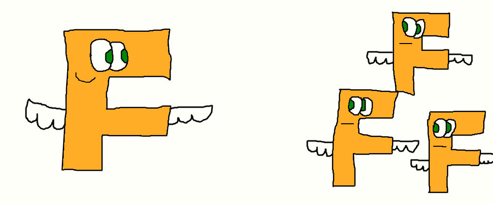 F (Letter Factory) and his F letters by FunnyFox2009 on DeviantArt