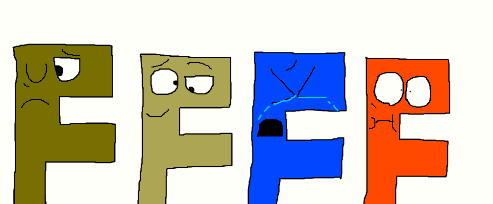 The Many Emotions of F (Part 2) by FunnyFox2009 on DeviantArt