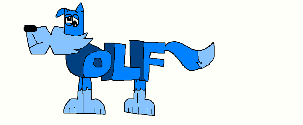 WordWorld OC: Wolf by FunnyFox2009 on DeviantArt