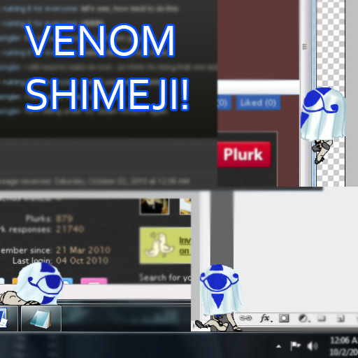 Venom Shimeji by clockmongler on DeviantArt