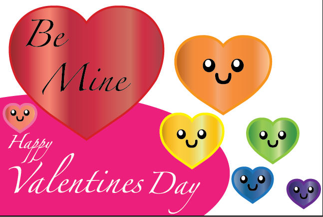 Smiling Hearts Valentine by zoonrobot on DeviantArt