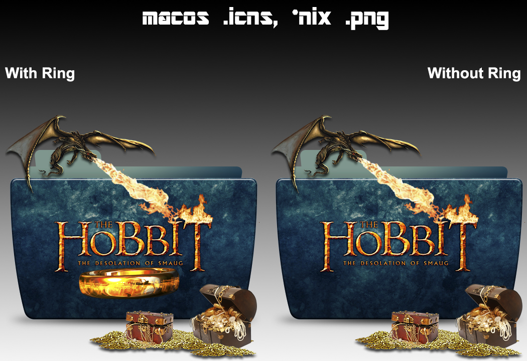 The Hobbit: The Desolation Of Smaug Folder Icon by nt291263 on DeviantArt