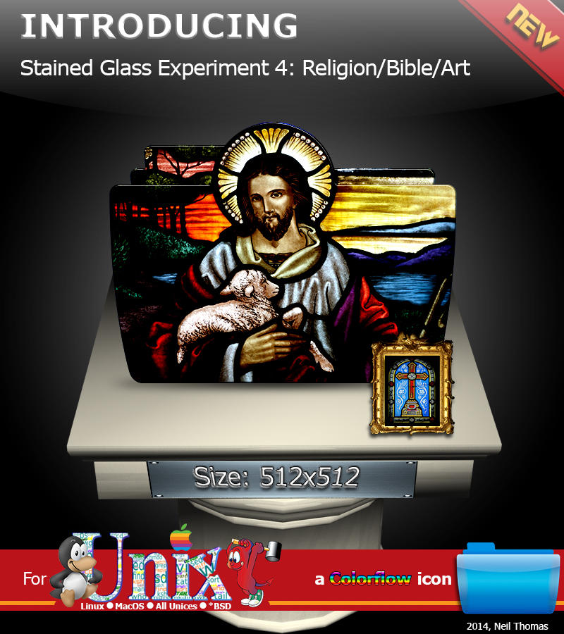 Generic Stained Glass Folder 4 (ColorFlow) by nt291263 on DeviantArt