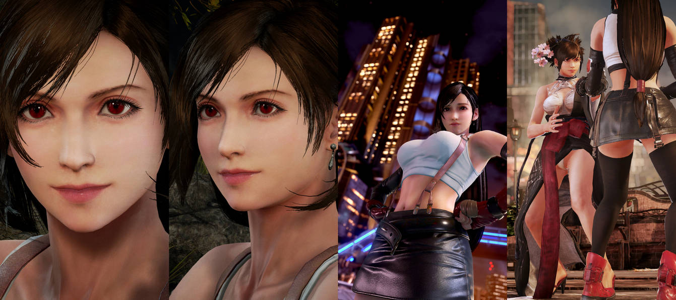 (RELEASE-UPDATE) TK7 - TIFA FF7RE FACE FOR ASUKA by huchi001 on DeviantArt