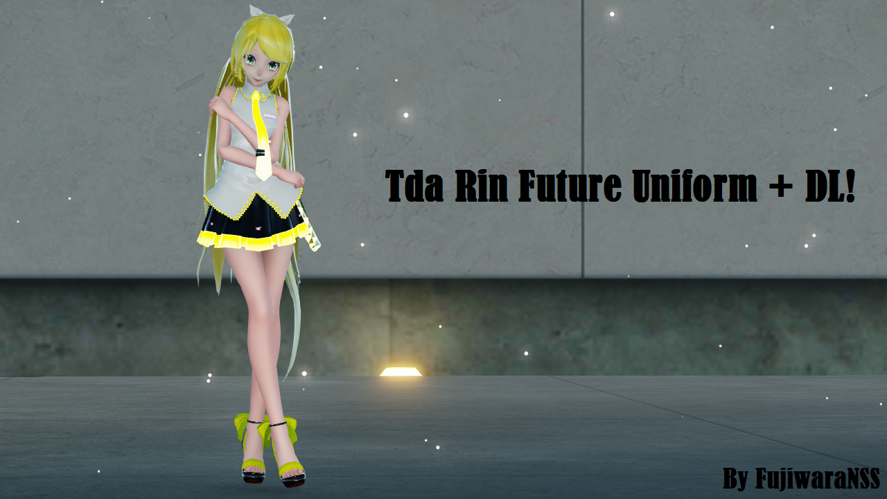 TDA Rin Future Uniform + DL! by FujiwaraNoSuisen on DeviantArt