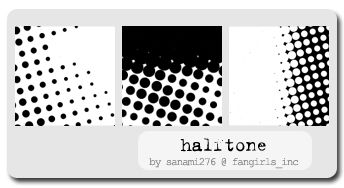 Halftone brushes, PS6 by Sanami276 on DeviantArt