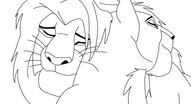 TLK Simba and Nala 2 by Wolfsta13 on DeviantArt